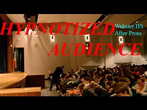Webster High Prom Hypnosis 2017 (Hypnotized Audience) - YouTube