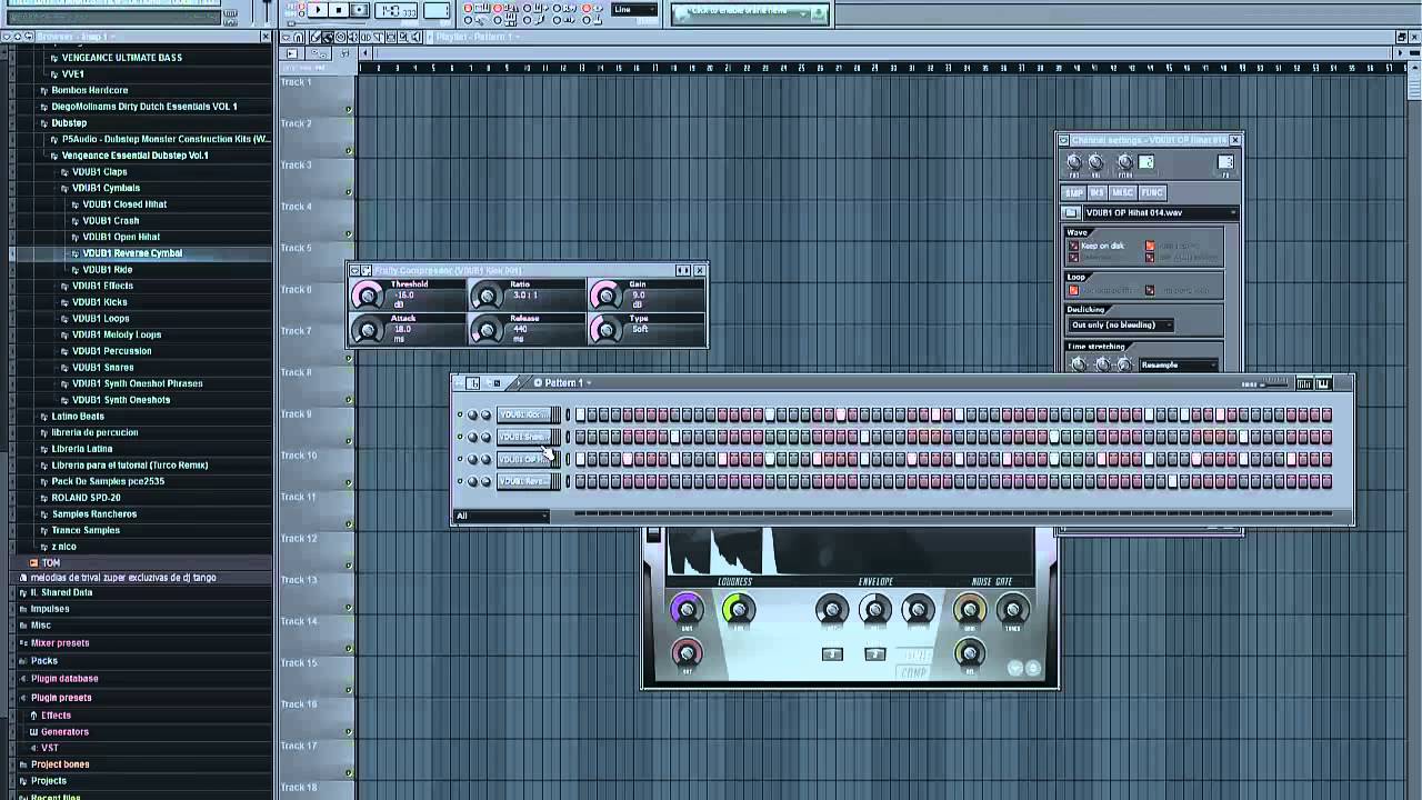 tutorial fl studio dubstep (base) V1 - YouTube
