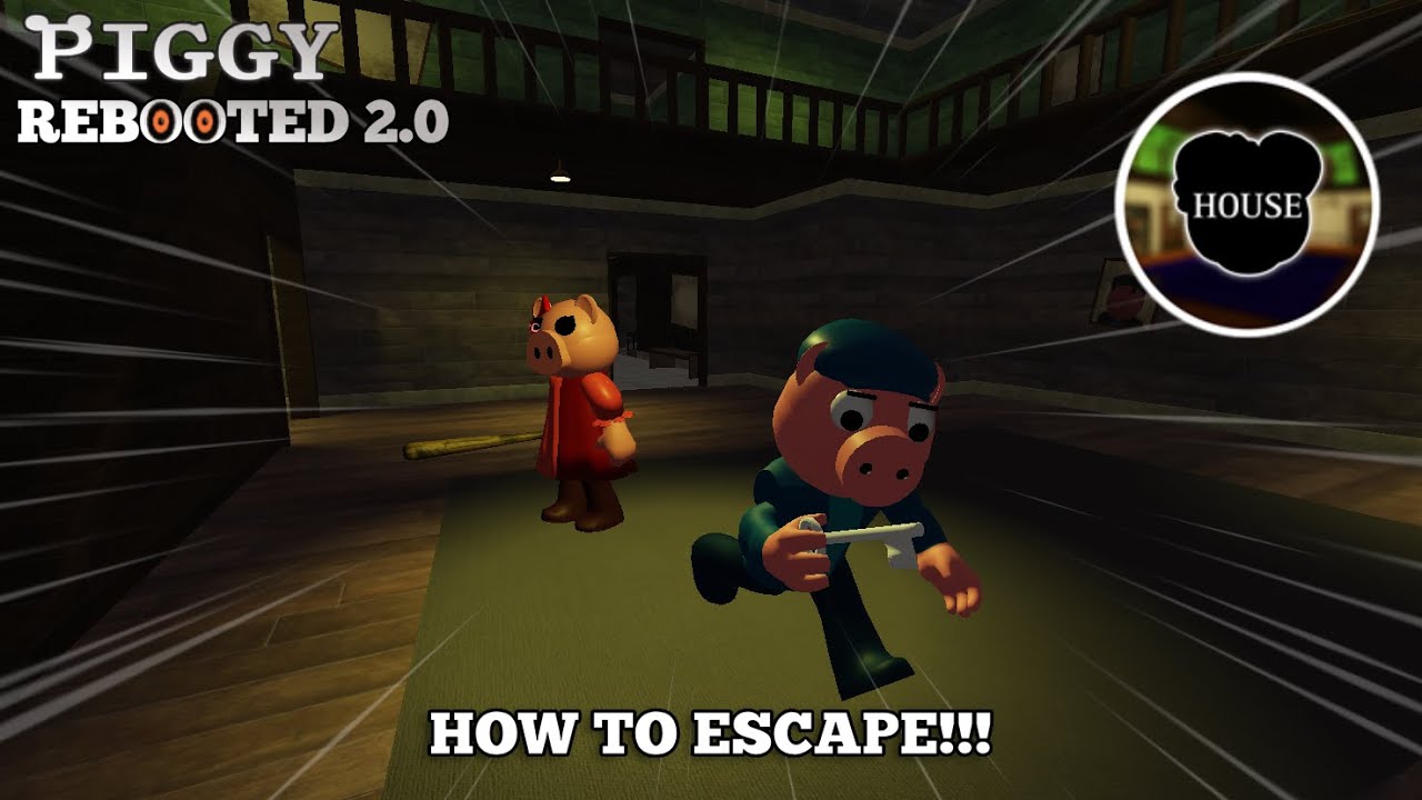 How to escape House in Piggy: Rebooted 2.0 | Roblox Piggy - YouTube