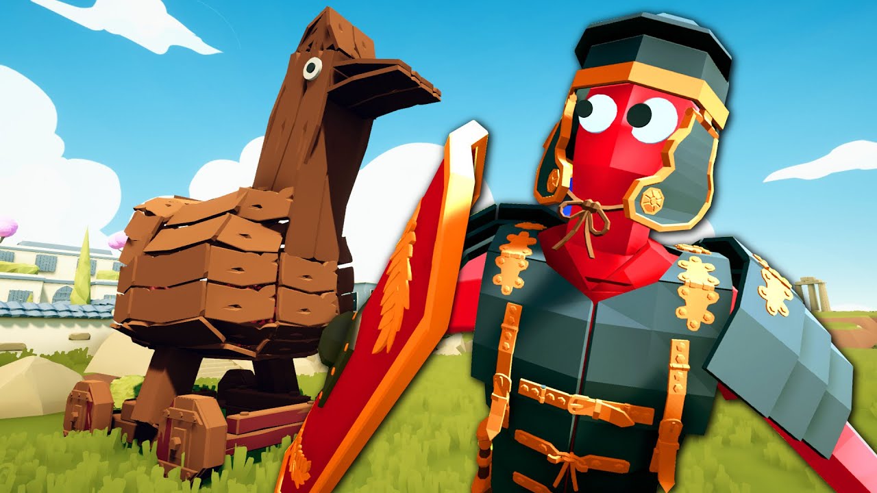 The Trojan Chicken Sneak Attack - Totally Accurate Battle Simulator ...