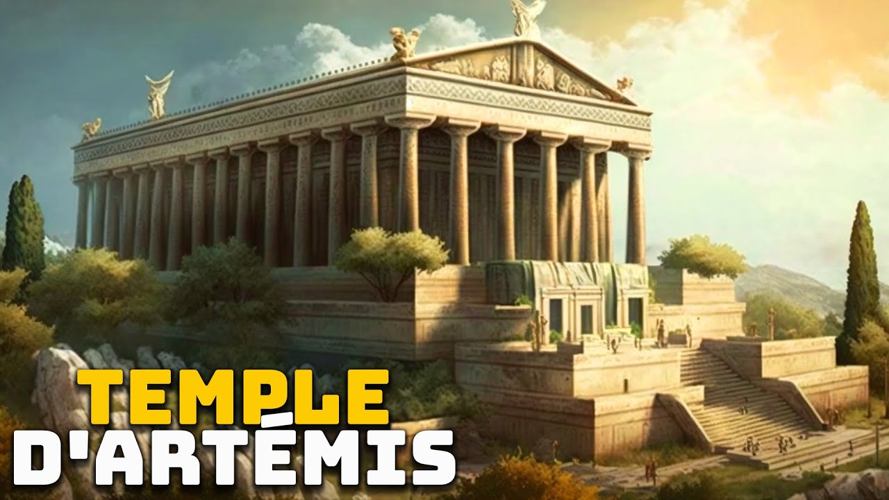 Le Temple d'Artémis à Éphèse - Les Sept Merveilles du Monde Antique ...