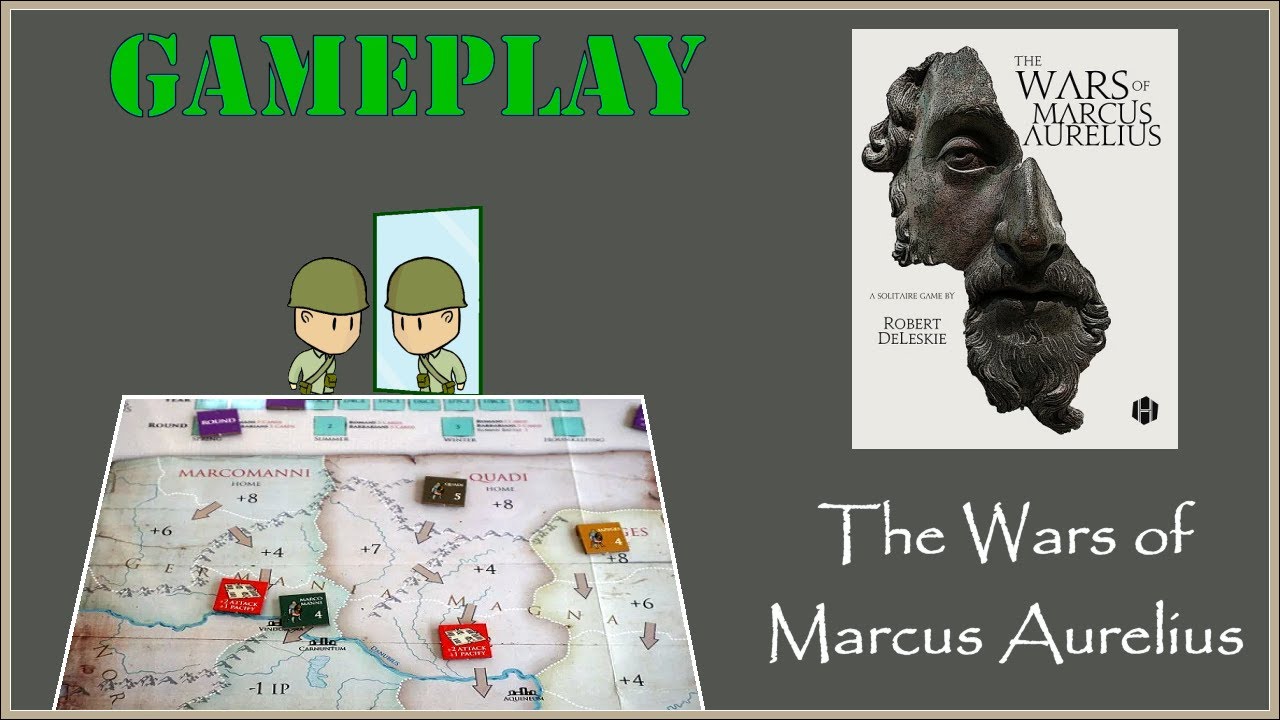 Gameplay: The Wars of Marcus Aurelius - YouTube