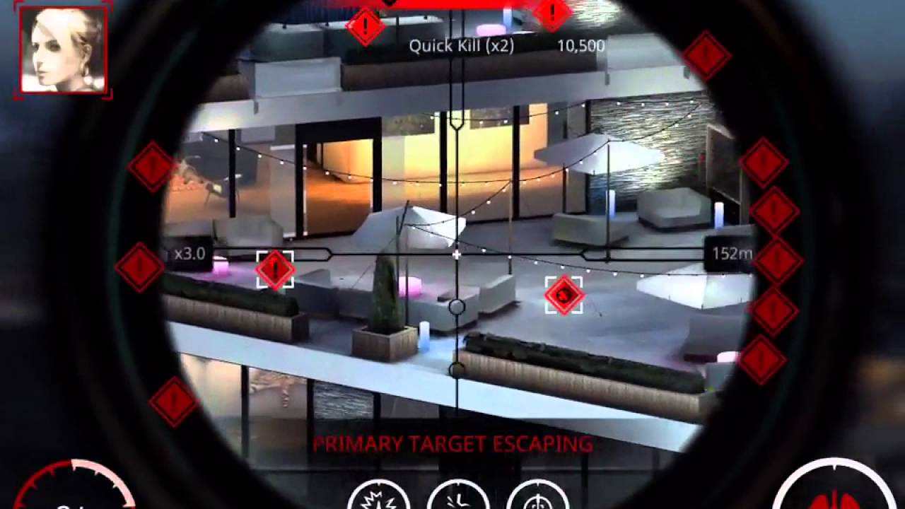 Hitman- kill 3 targets during full alert - YouTube