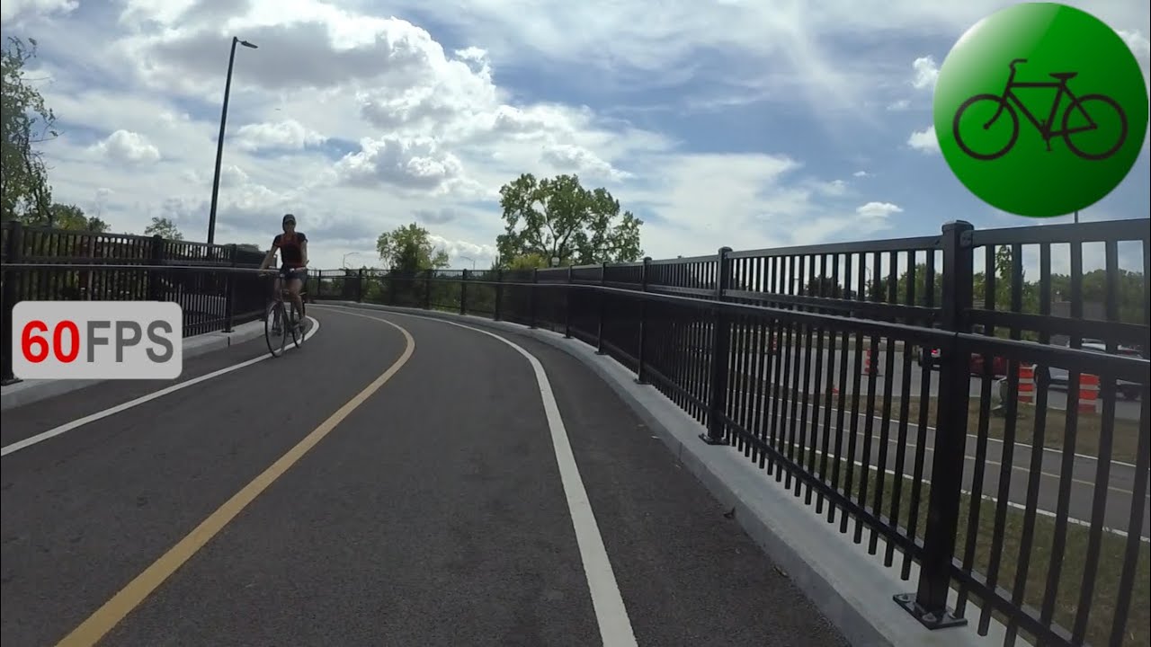 North Shore Channel Trail SB, Oakton St (Skokie, IL) to Lawrence Ave ...