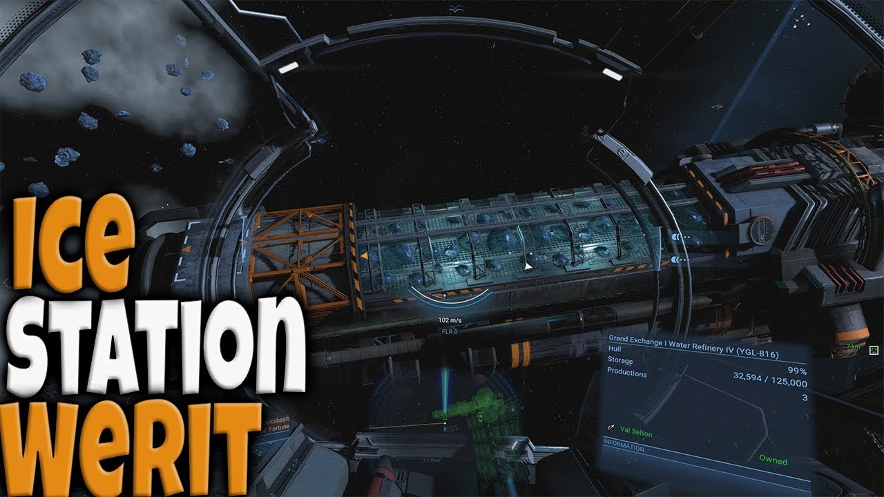 Making water with an Ice Refinery Station | X4: Foundations - YouTube