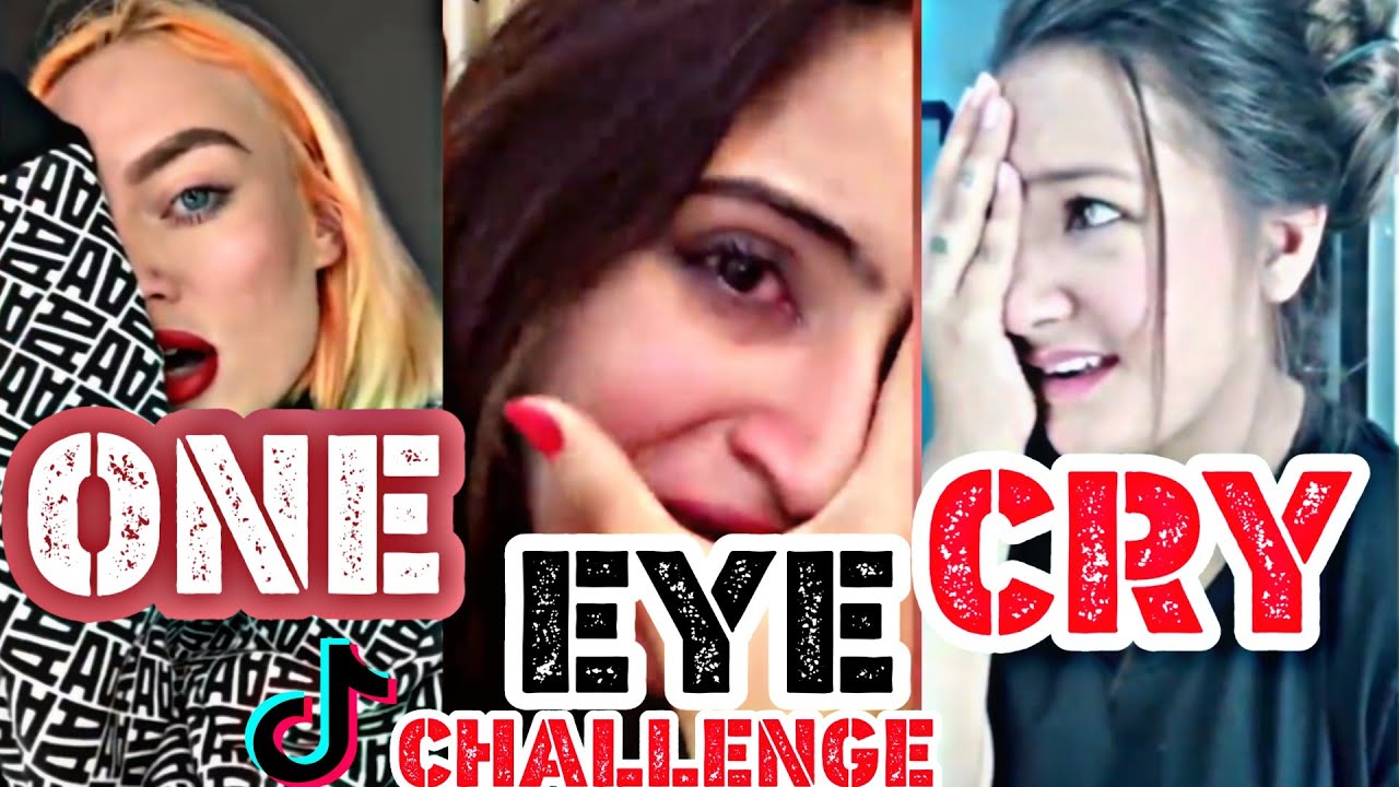 Tiktok One Eye Cry Challenge । Emotional। Must Watch।Who Is Best? - YouTube
