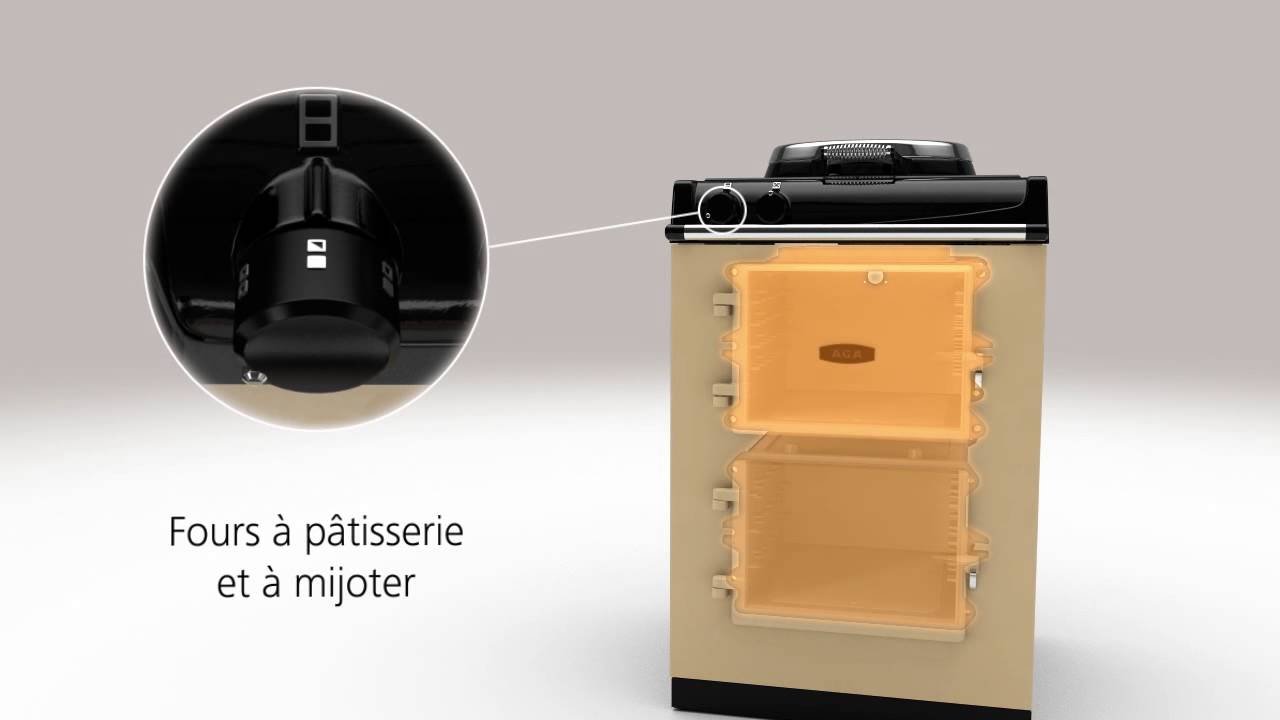 AGA City 60 avec table de cuisson gaz - YouTube
