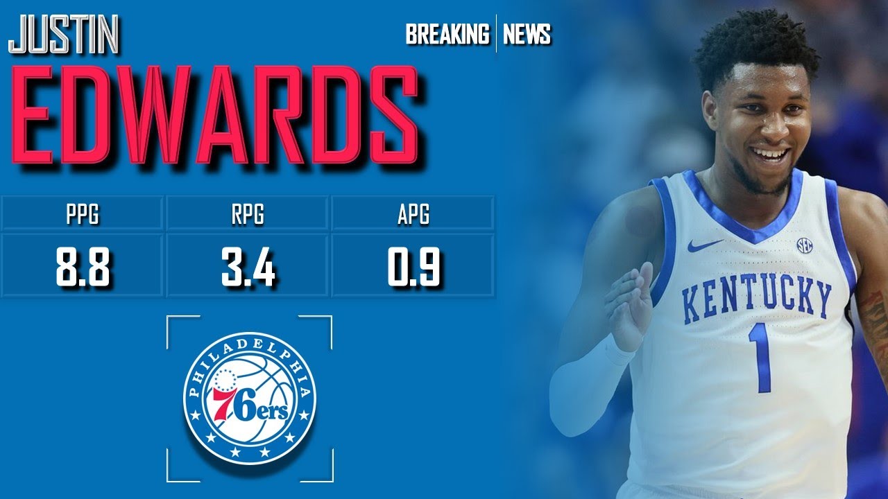 PHILADELPHIA 76ERS: Justin Edwards ᴴᴰ - YouTube