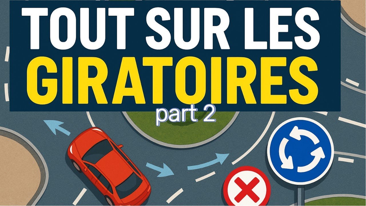 giratoires (rond point) trajectoires et contrôles comment les prendres ...