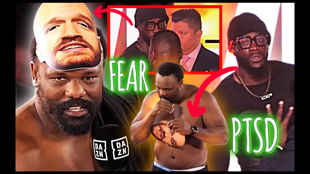 THE TYSON FURY MASK TRAUMATIZED DEONTAY WILDER… - YouTube