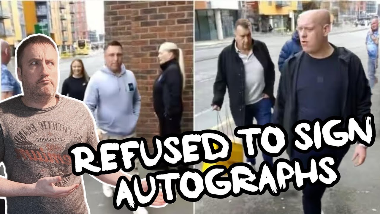 Reaction To Gerwyn Price And Mvg Snubbing Autographs - YouTube