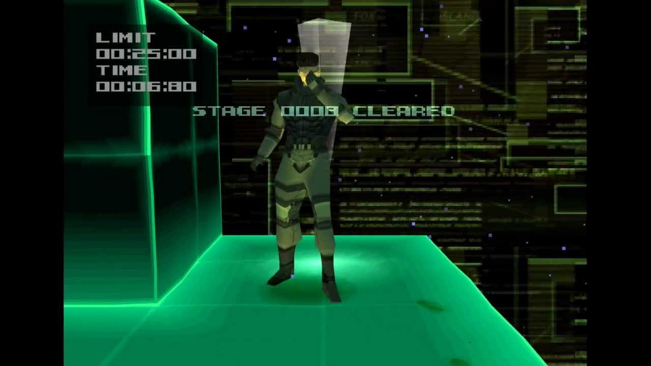 Metal Gear Solid - VR Training - Time Attack Mode - YouTube