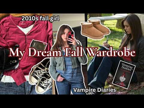 THRIFT WITH ME *dream fall wardrobe* 🍂 The Vampire Diaries & 2010s Vibes