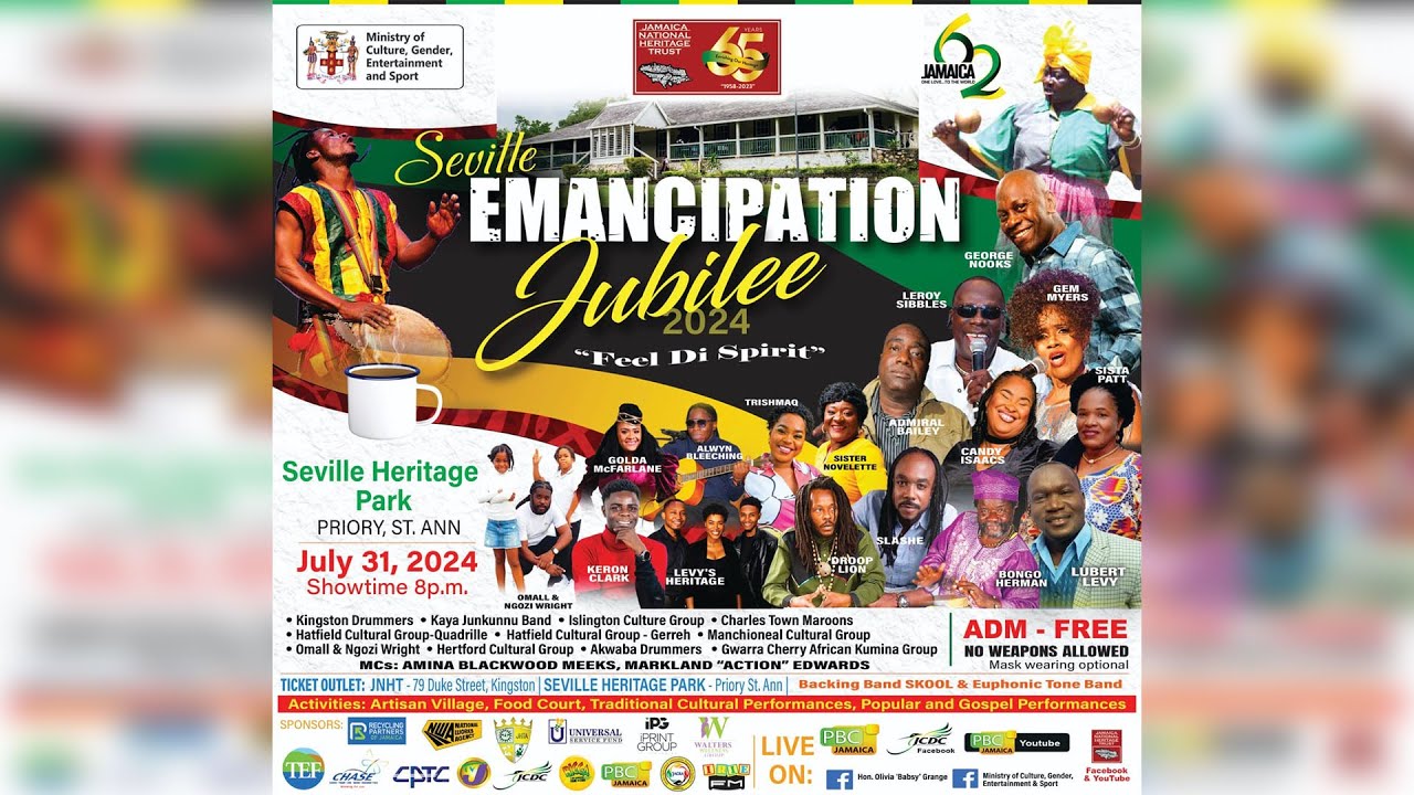 Seville Emancipation Jubilee || July 31, 2024 - YouTube