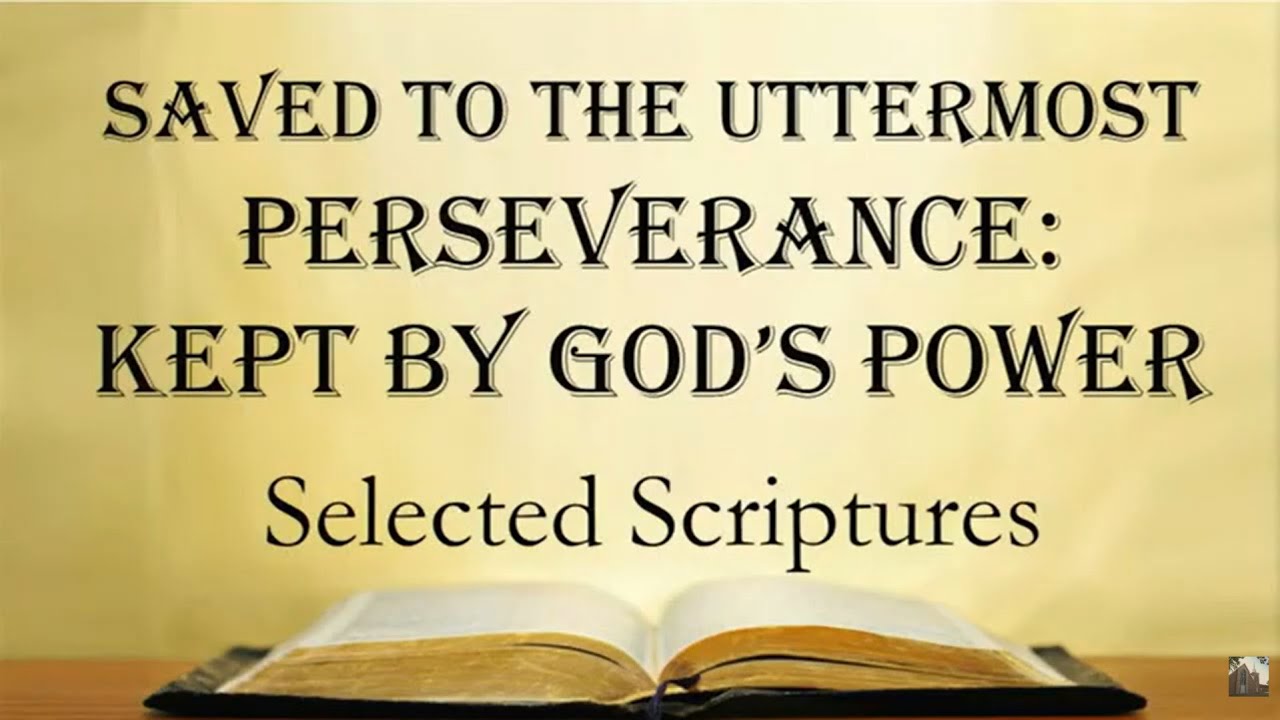 Perseverance: Kept By God's Power (Sermon Only) - Pastor Darrell ...
