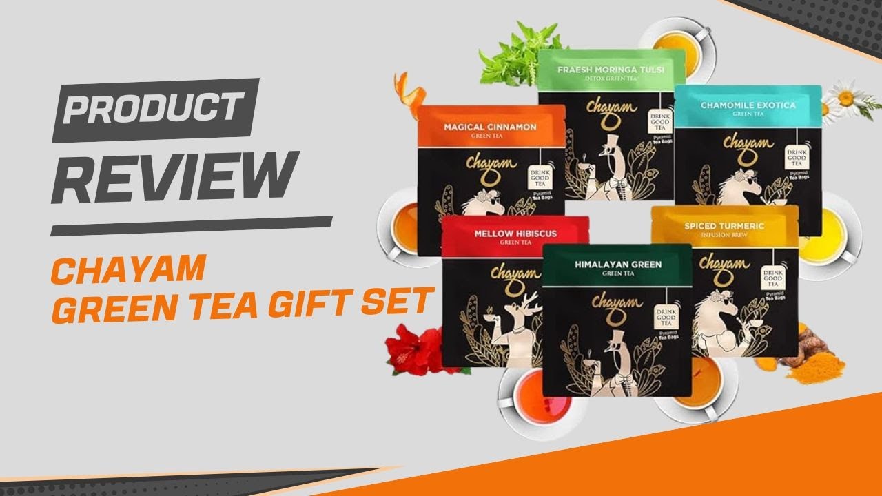 Is CHAYAM Green Tea Gift Set the Perfect Tea Hamper? Watch My Review ...