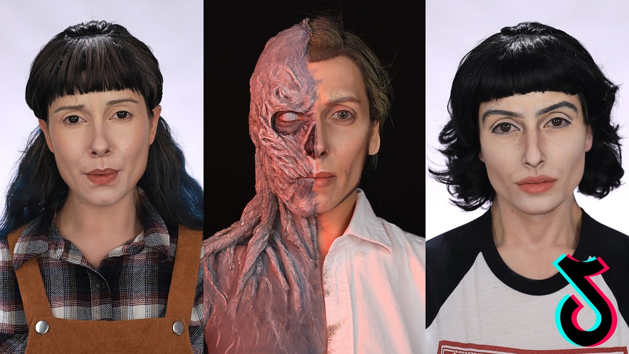 Stranger Things Makeup Transformations Tiktok Compilation 2025 🧇⚗️📻 ...