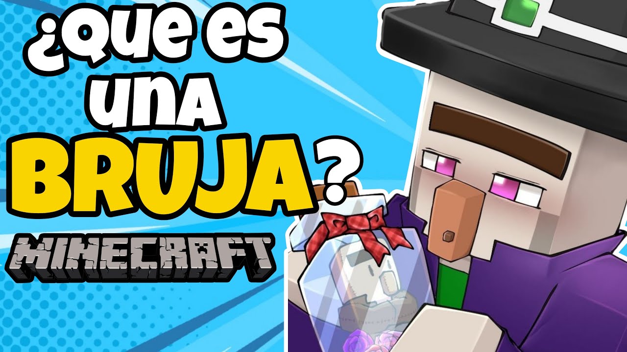 Qué es una BRUJA?? 🤔 ¡¡ANÁLISIS COMPLETO sobre las BRUJAS de Minecraft ...