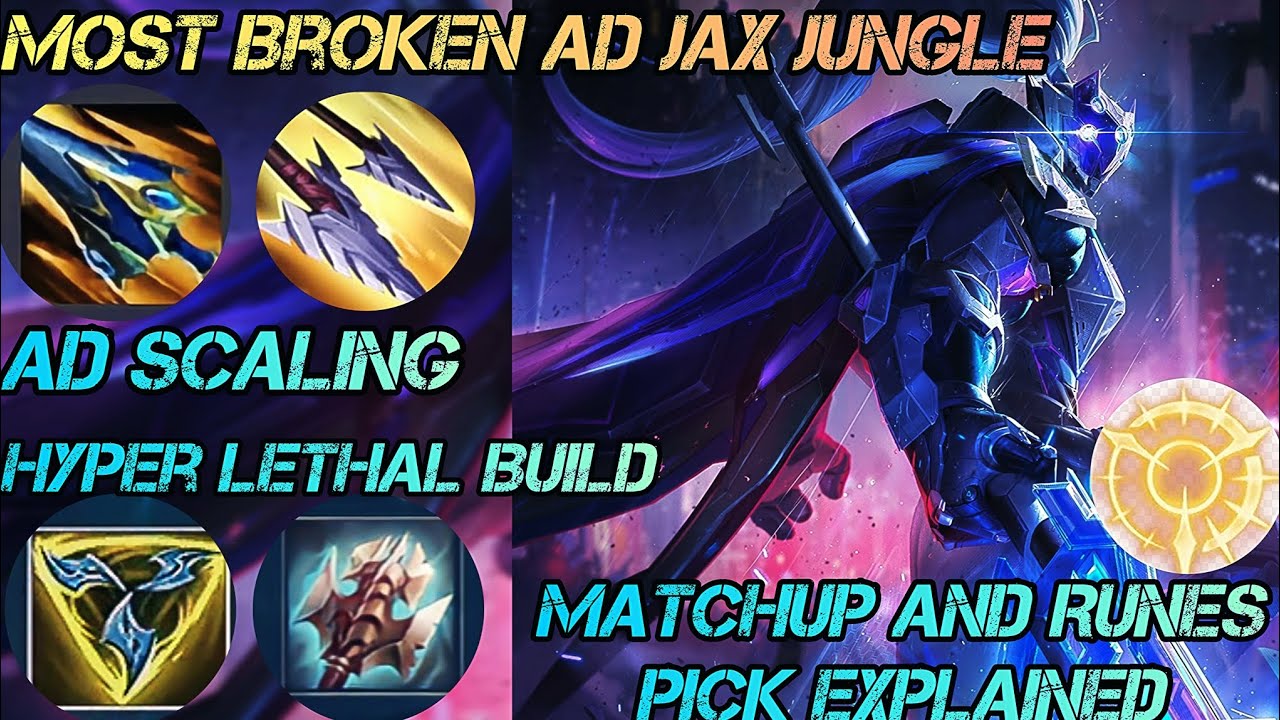How to Play Most Broken Jax Jungle (Build Order Explained) - League of legends - YouTube
