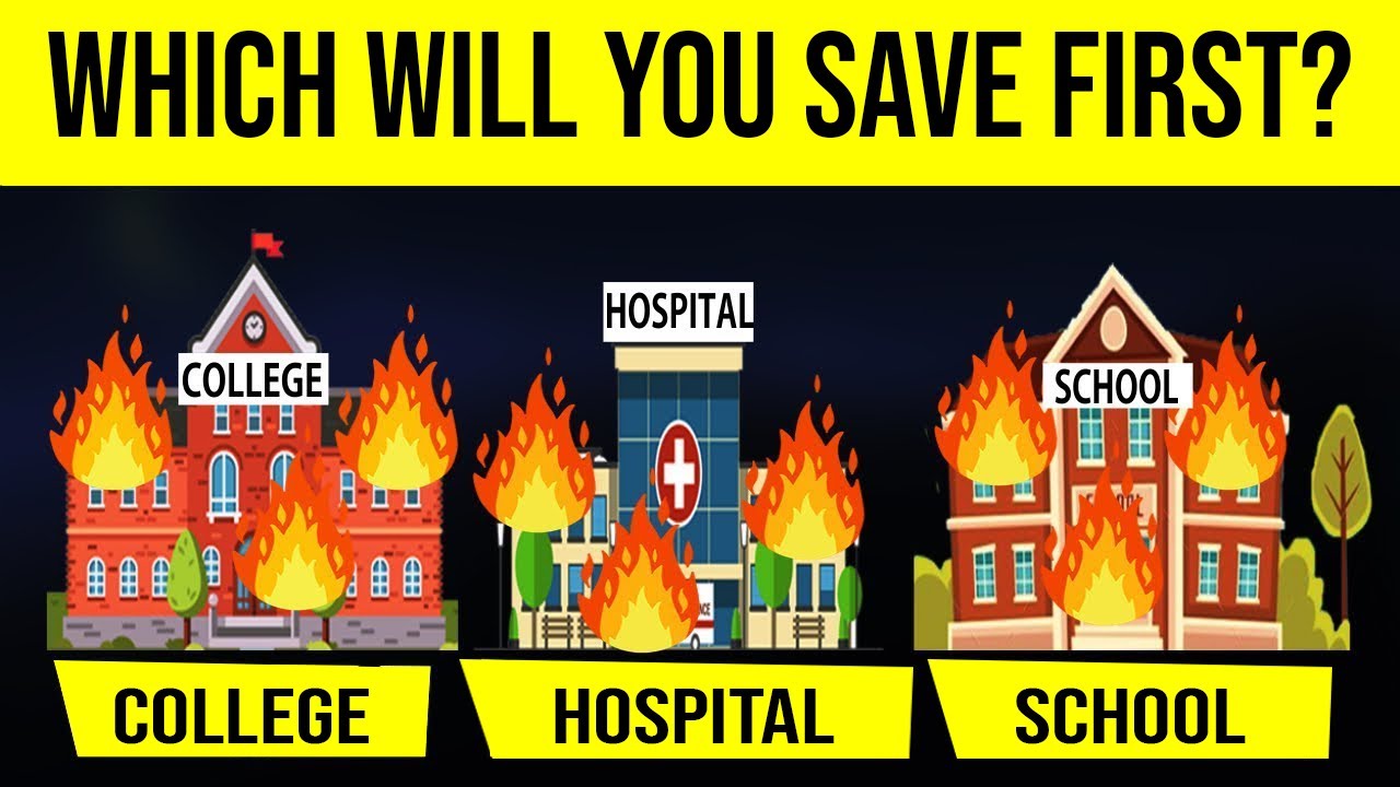 You Can Only Save One – What Do You Choose?II BRAIN CHALLENGE ...