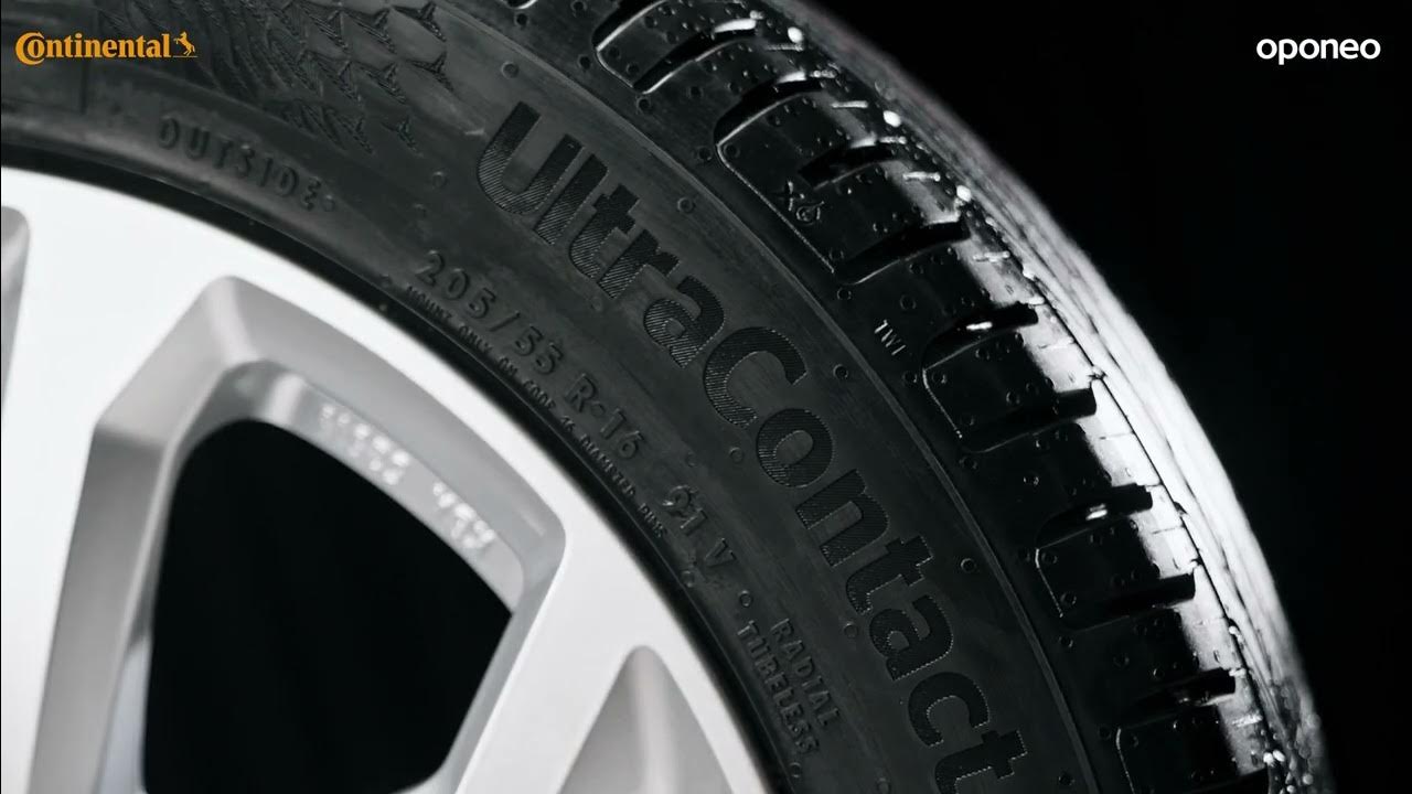 Opona Continental UltraContact Opony Letnie Oponeo™ - YouTube