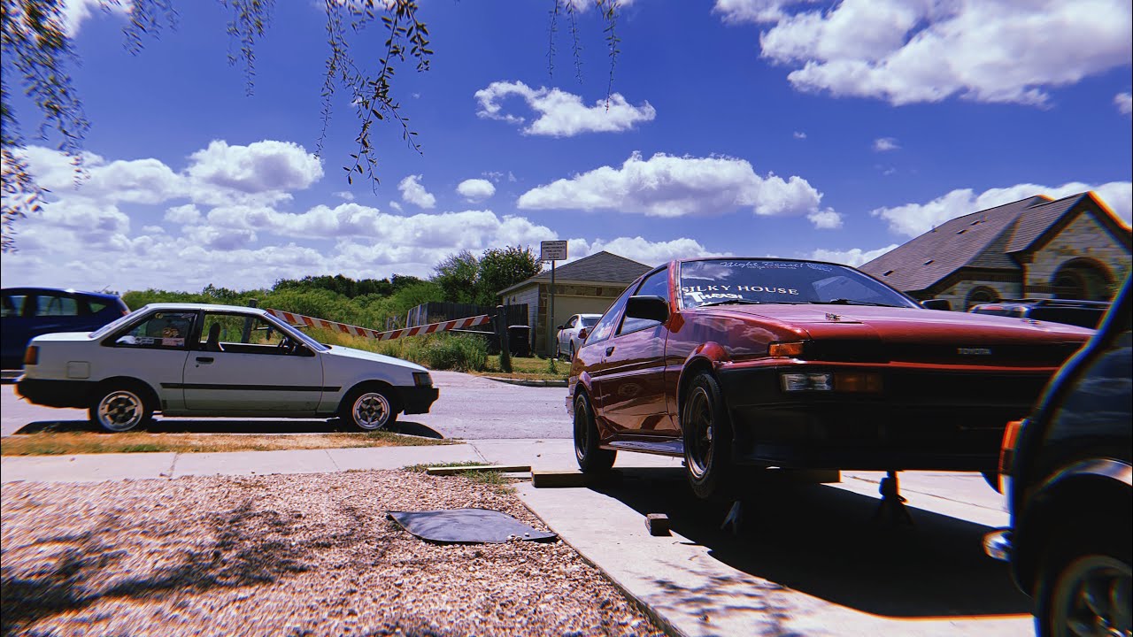 GTS transmission swap on AE86 - YouTube