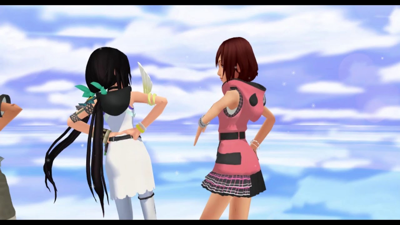 MMD KH3 Kairi Roxas Yo Ventus - Happiness HD - YouTube