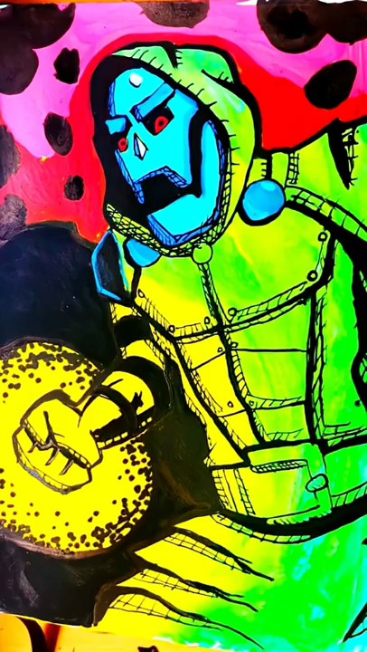 How to draw dr doom - YouTube
