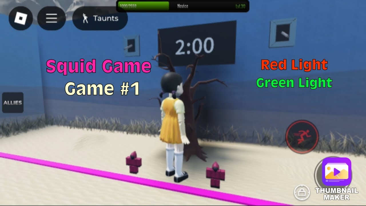 Squid Game: Red Light, Green Light - YouTube