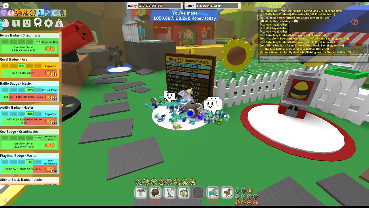 BSS Boosting for fun (waiting for beesmas lol - YouTube