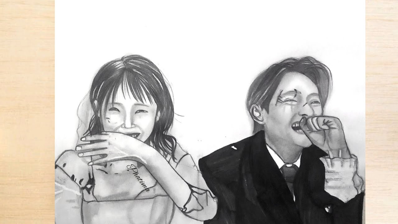 love wins all iu and v drawing easy step by step | Drawing IU 아이유 |how ...