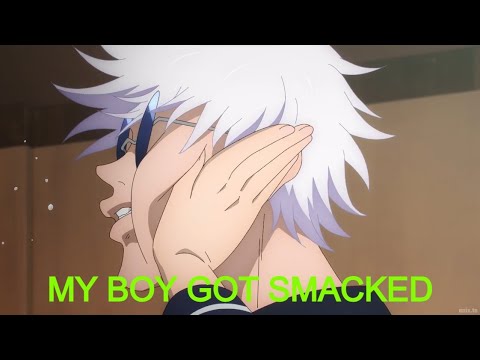 Gojo got slapped by a girl??.... Jujutsu Kaisen season 2 episode 2 ...