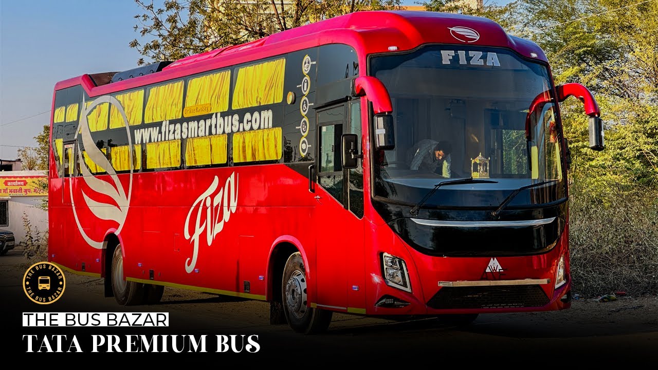 NEW TATA 2x1 A/C Premium Sleeper bus | #thebusbazar - YouTube