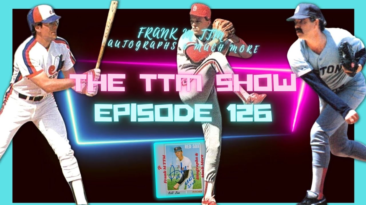 THE TTM SHOW, EP.126⚾Autograph returns from 3 more 80's players, adds ...