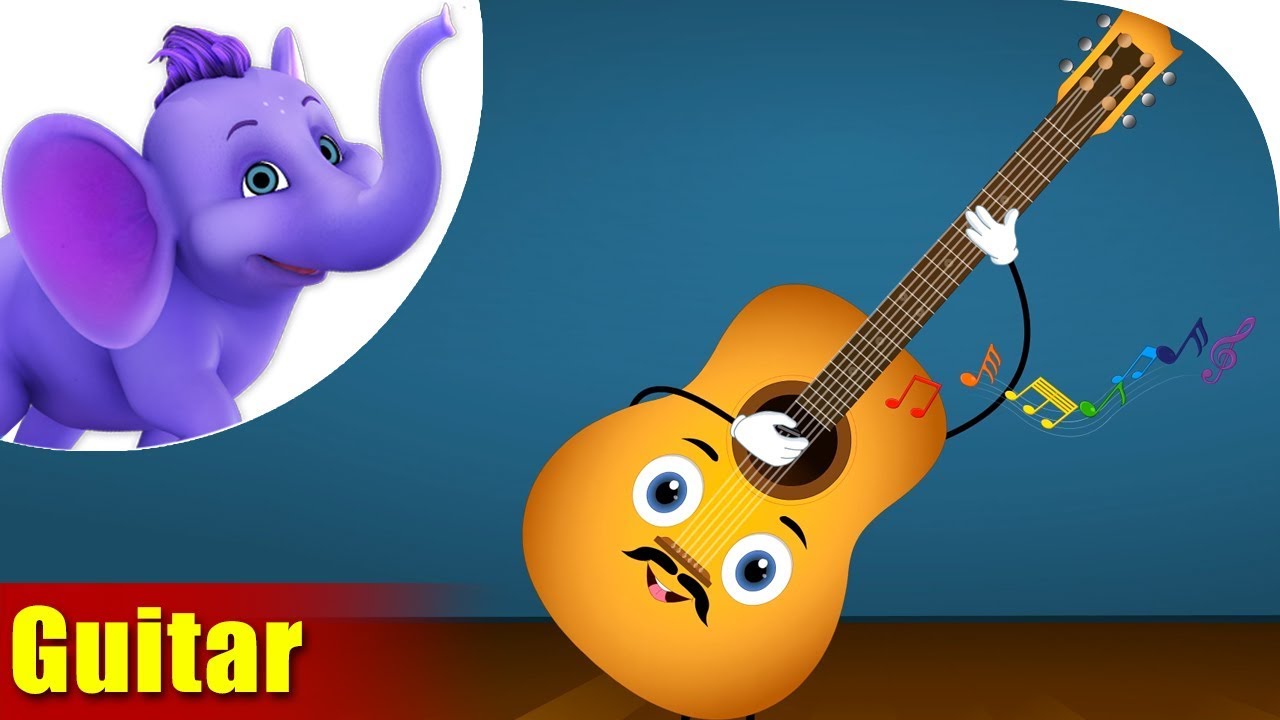 Guitar | Musical Instrument Songs | 4K | Appu Series - YouTube