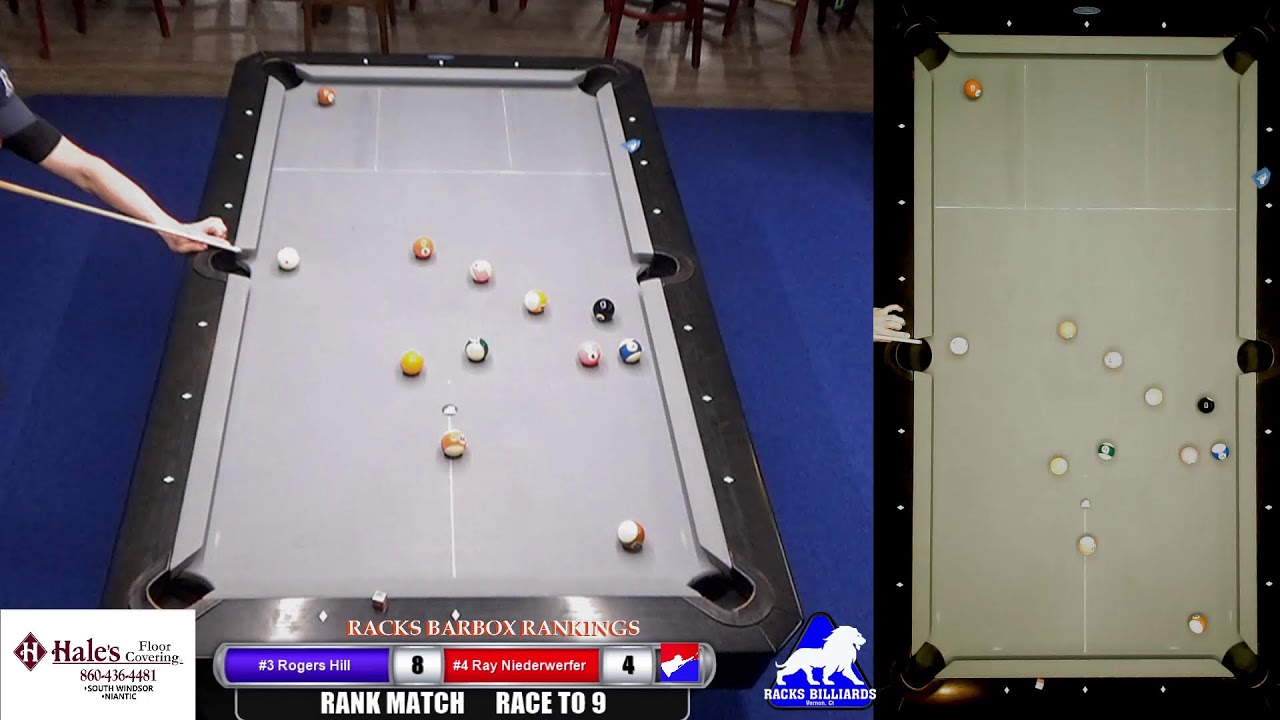 RANK MATCH 3 Rogers Hill vs 4 Ray Niederwerfer race to 9 - YouTube