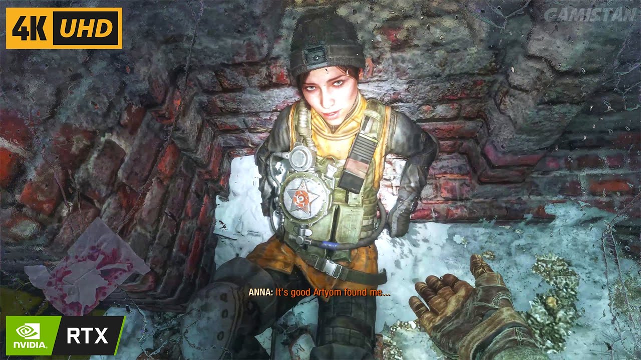 Save Anna - METRO EXODUS Insanely Realistic Graphics (RTX 4k 60FPS ...