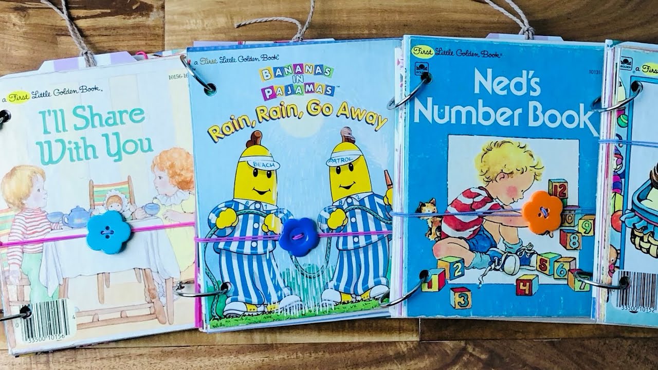 First Little Golden Book Ring Bound Journals - YouTube