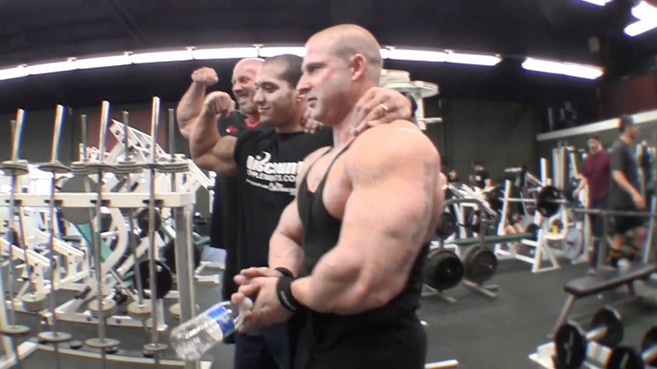 FLEX WHEELER FITNESS Workout// IFBB PRO Stan Efferding, PRO Strongman ...