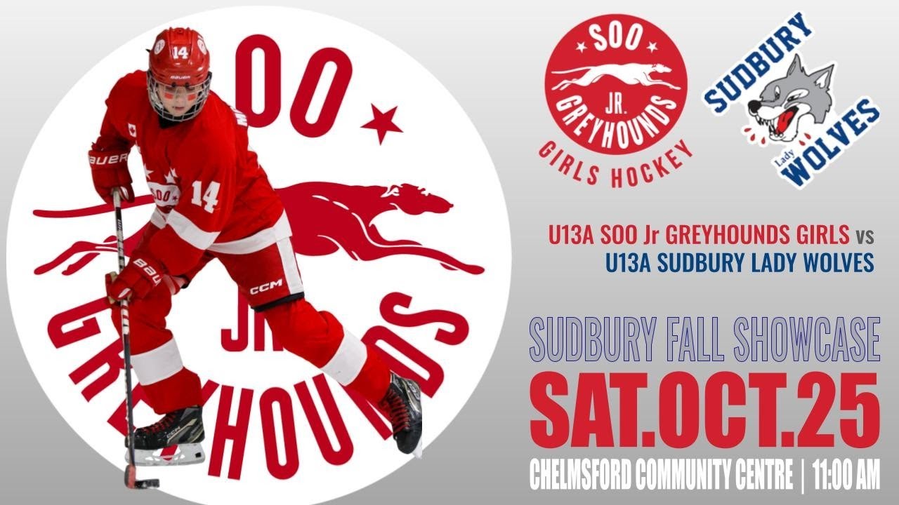 Soo Jr Greyhounds Girls vs Sudbury Lady Wolves - 25/10/2025 - YouTube