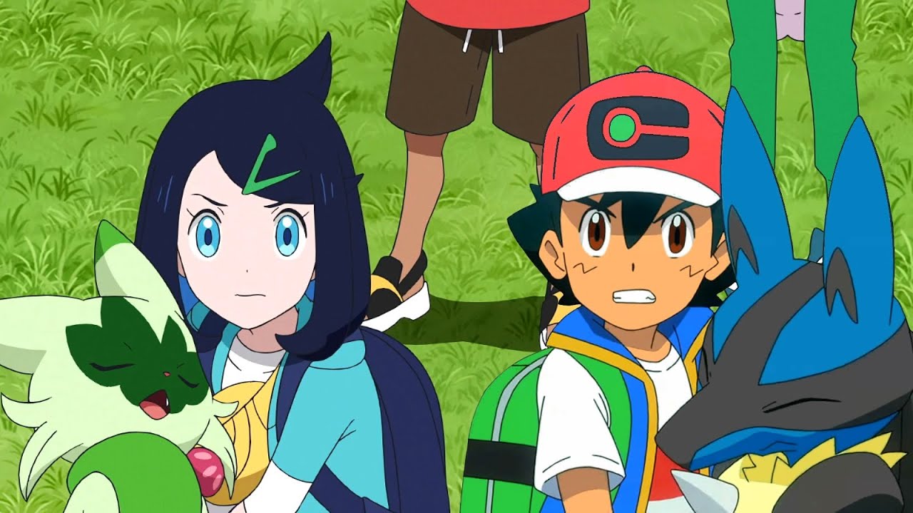 ASH Y LIKO EN LA LIGA POKEMON DE PALDEA!!!?? ADIÓS LIKO!!! - YouTube