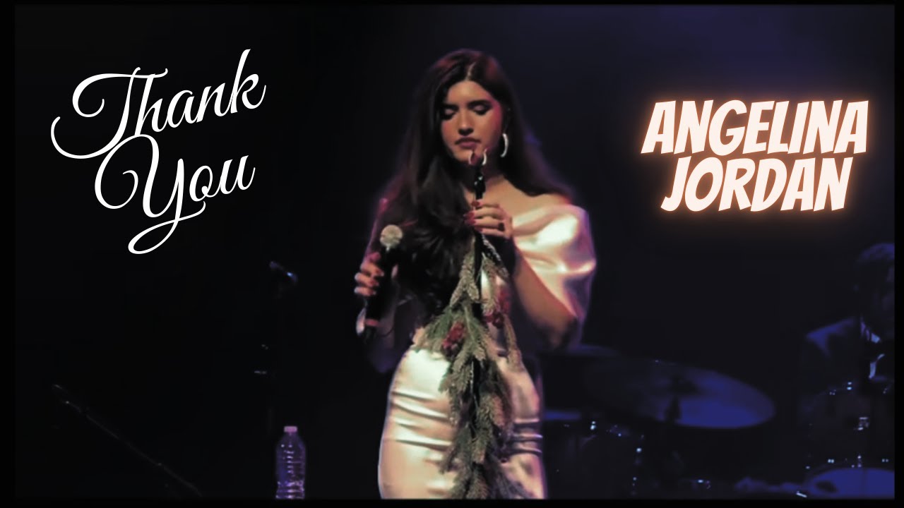 Angelina Jordan sings, " Thank You " - Xmas 2024 - Improved Audio - YouTube