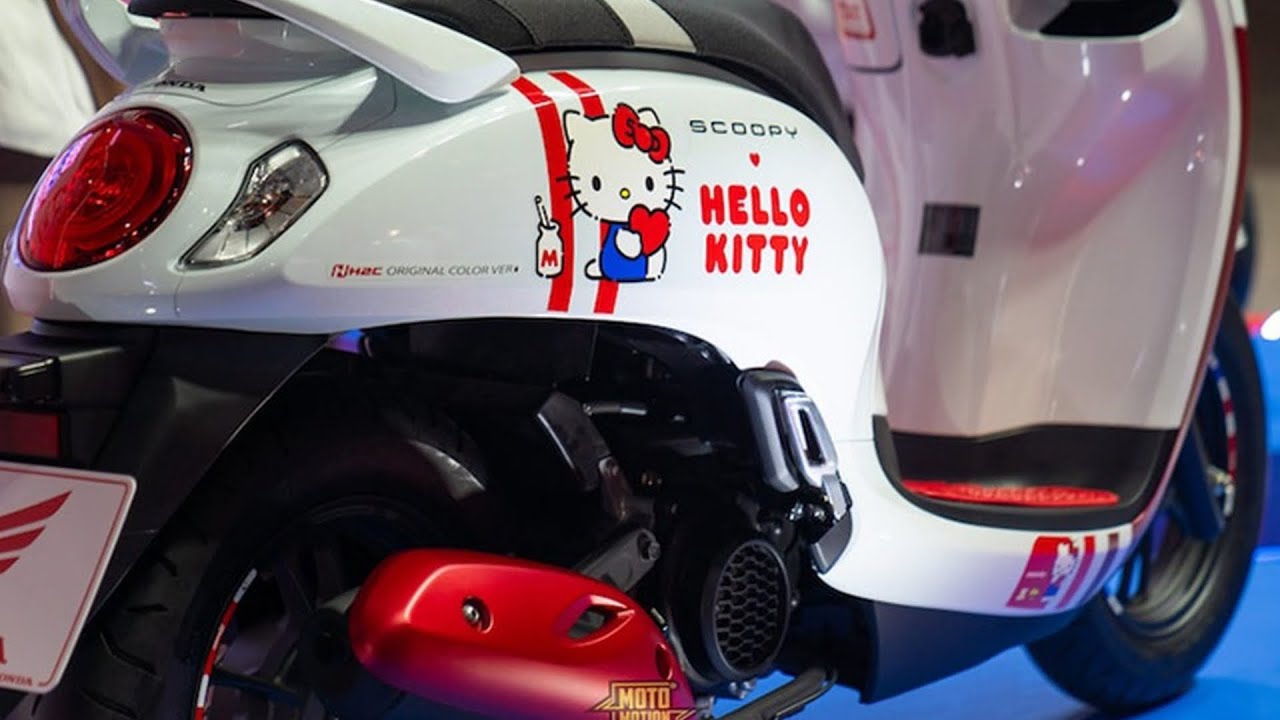 Cận cảnh Honda Scoopy Hello Kitty giá 40 triệu đồng "đốn tim" phái đẹp ...