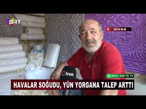 Havalar Soğudu, Yün Yorgana Talep Arttı