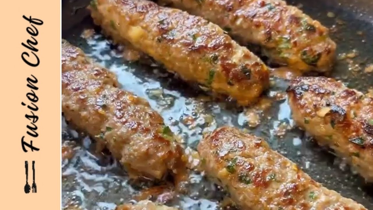 Restaurant style seekh kabab recipe By Fusion Chef (Bakra Eid special ...