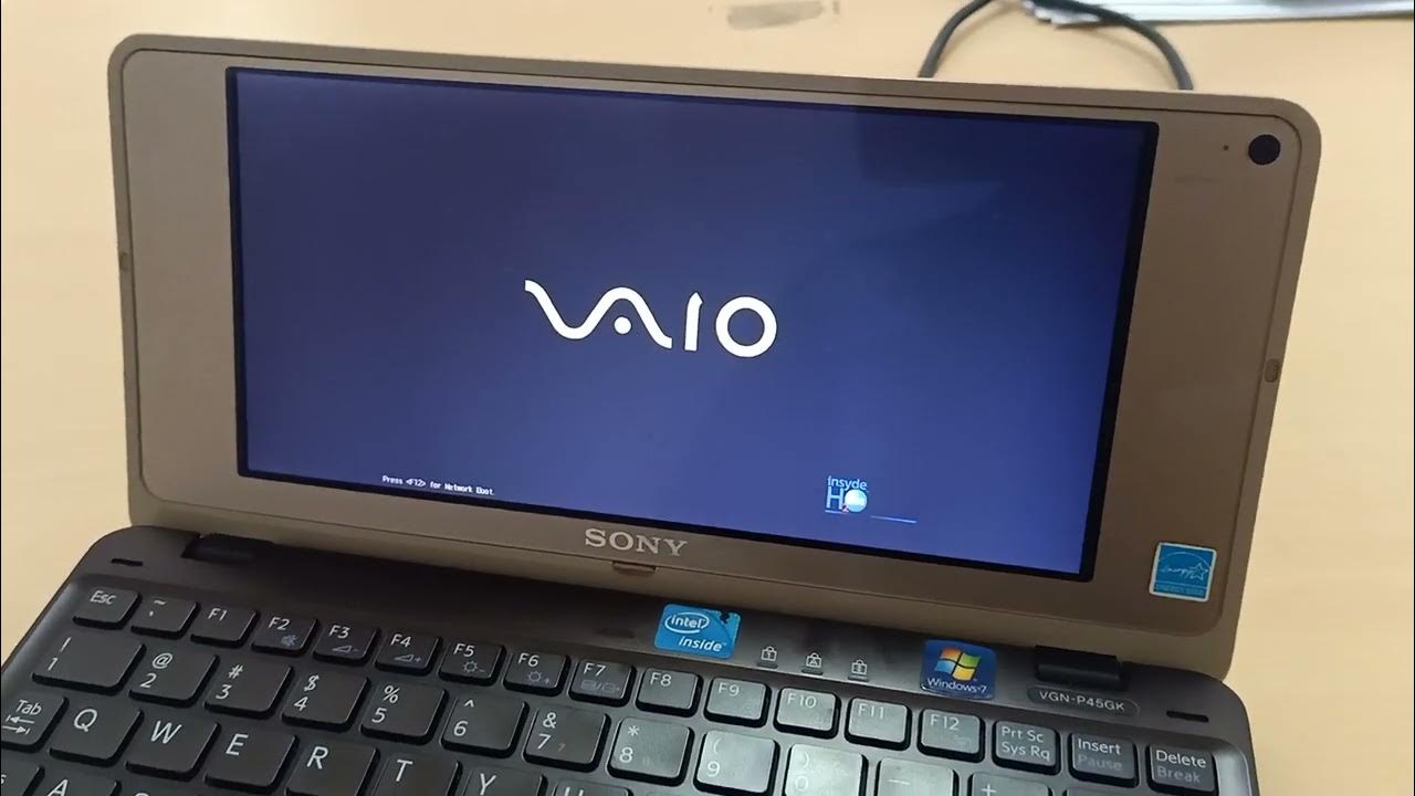 UMPC Sony Vaio VGN-P45GK - YouTube