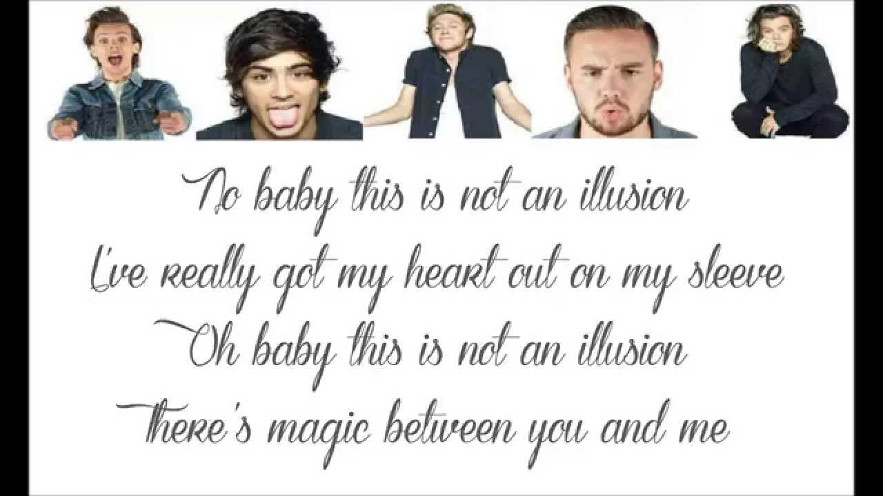One Direction - 'Illusion' Lyrics - YouTube