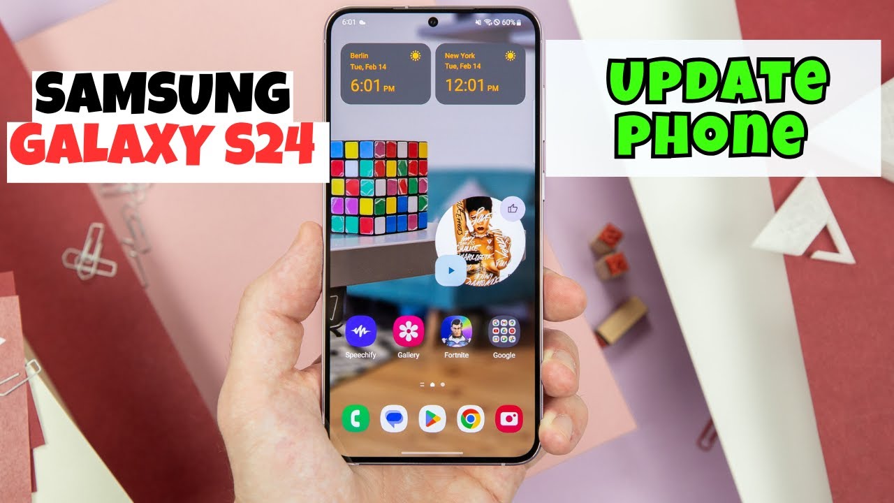 How to Update phone Samsung Galaxy S24 - YouTube