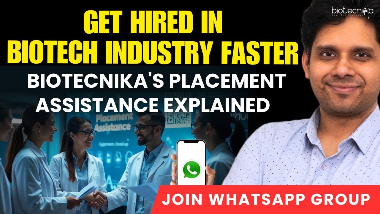 Get Hired in Biotech Industry Faster! Biotecnika's Placement Assistance ...