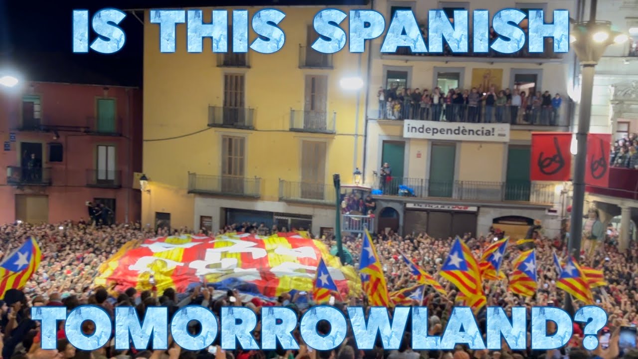 Is this Spanish Tomorrowland? Unbelievable festival in Catalonia Spain ...